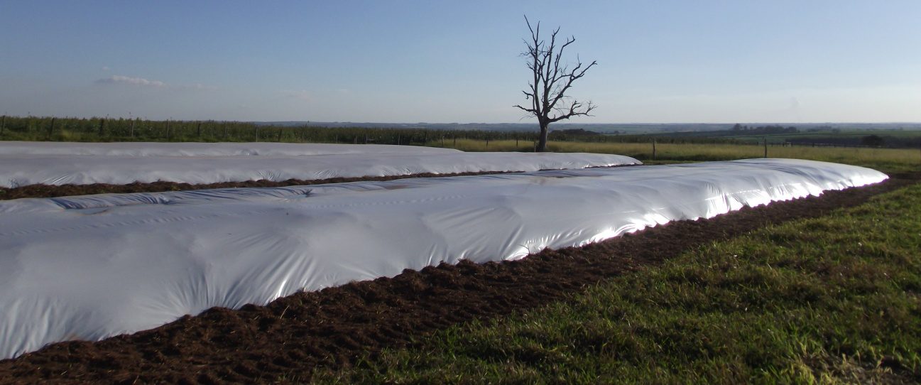 Barreira de oxigênio para silagem, lona para silagem 200 micras etc.